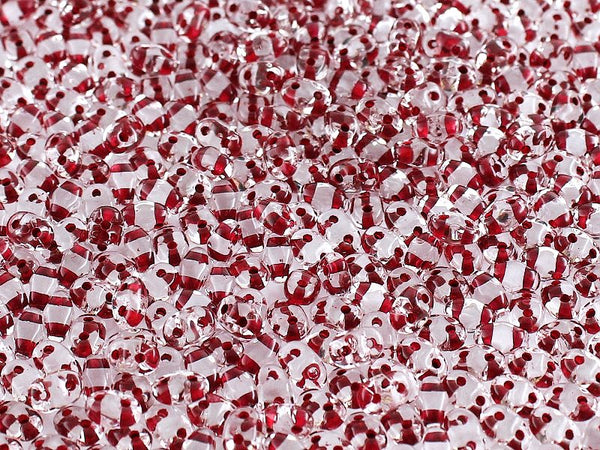 MiniDuo Beads, Crystal Red Dark Lined, MSD0003-44898, 8 grams