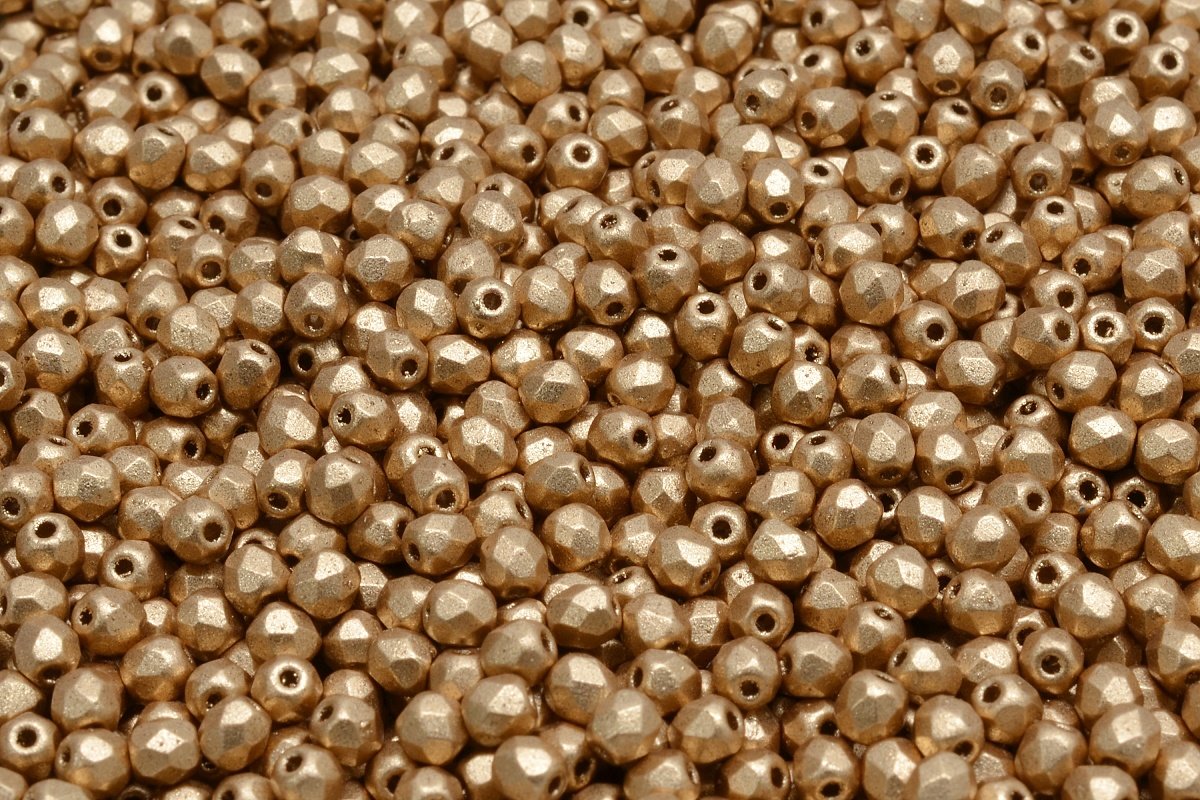 3mm Czech Fire Polish Beads (50 Pcs per Bag) | Barrel of Beads