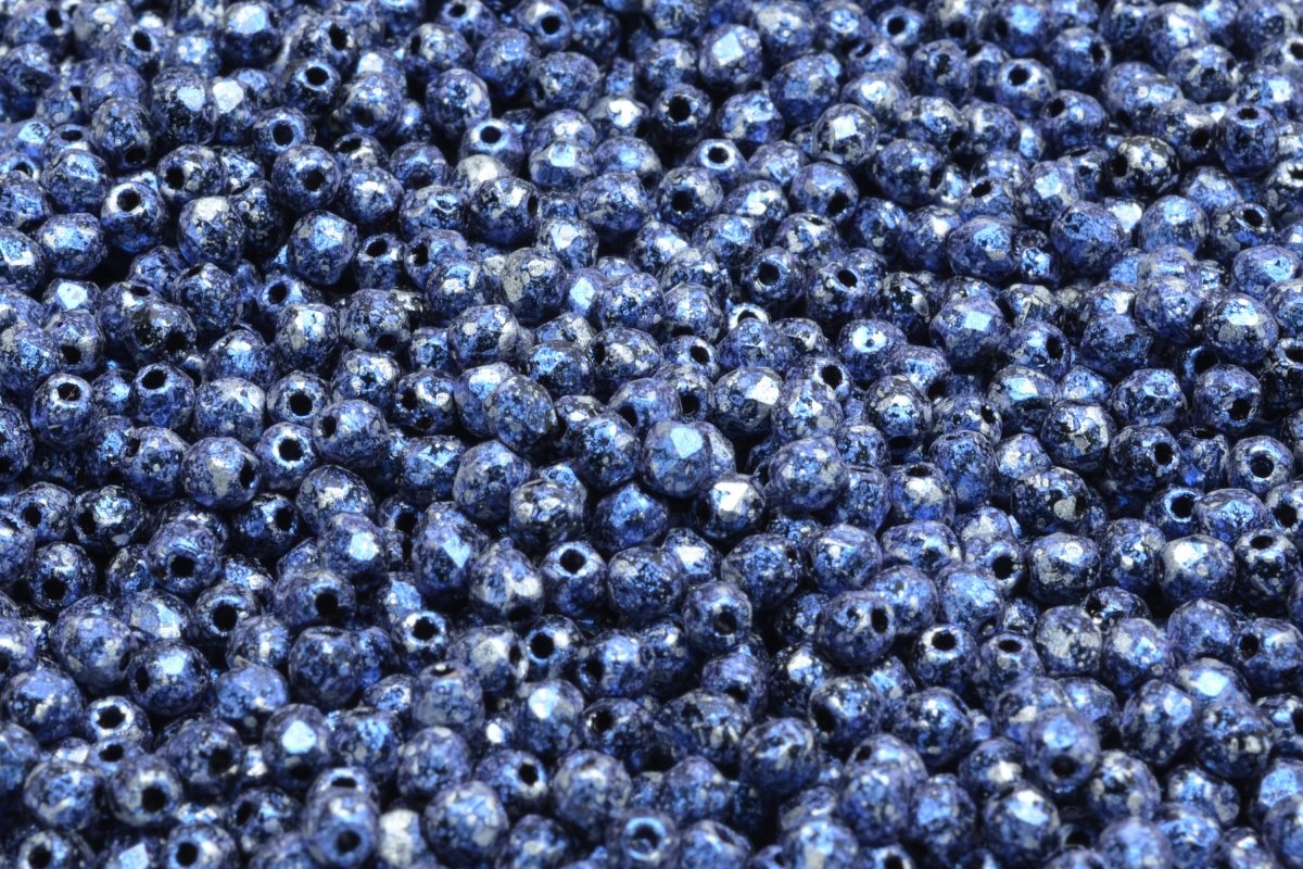 3mm Czech Fire Polish Beads (50 Pcs per Bag) | Barrel of Beads