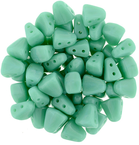 Nib-Bit Beads, Turquoise, 8 grams
