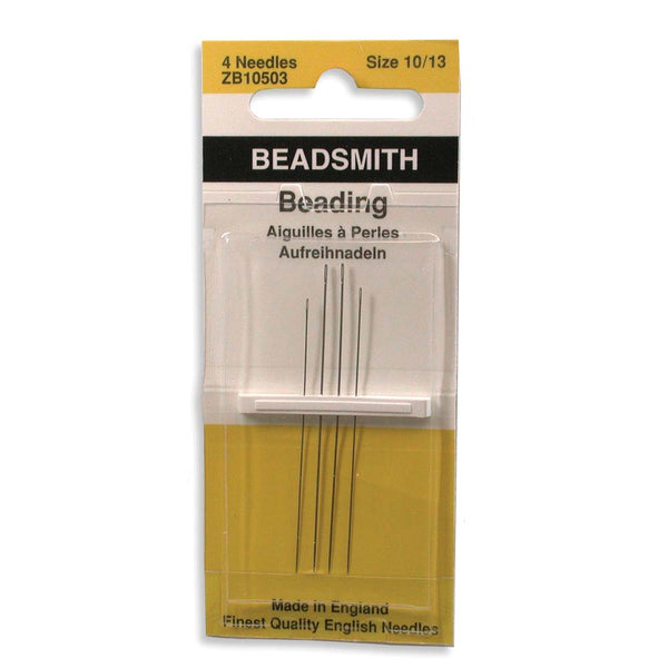 Beadsmith English Beading Needles Pack - 4 | Barrel of Beads