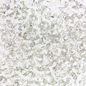 Superduo, Crystal Silver-Lined, SD0003-81800, 8 grams