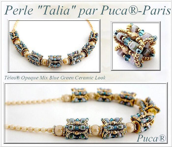 Par Puca Free Bead Patterns | Barrel of Beads Tagged "Beaded Bead"